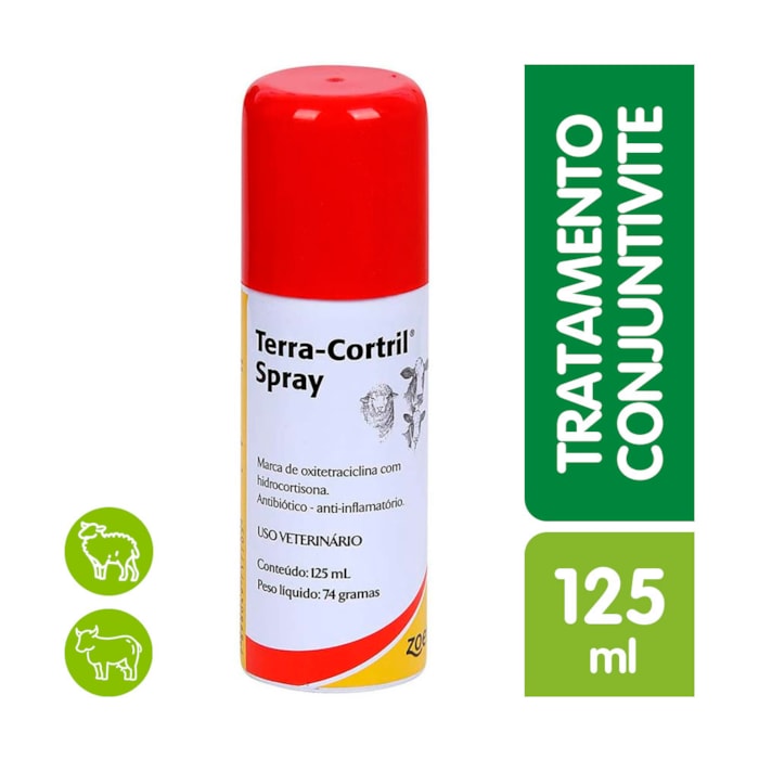 Terra-Cortril Antibiótico Spray 125ml