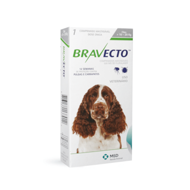 Bravecto Antipulgas para Cães de 4,5 a 10kg