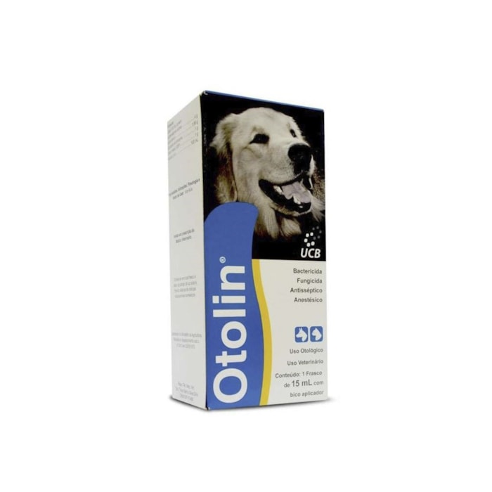 Otolin para Infecções Articulares de Cães e Gatos 15ml - UCBVET Com o ...