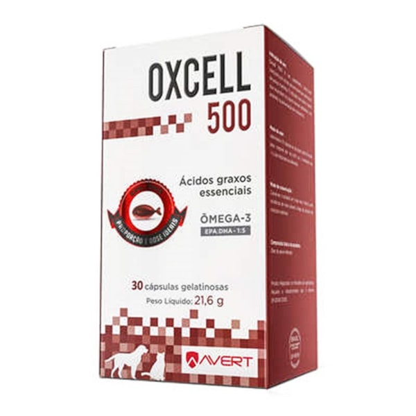 Oxcell 500mg - 30 Cápsulas - Agrosolo