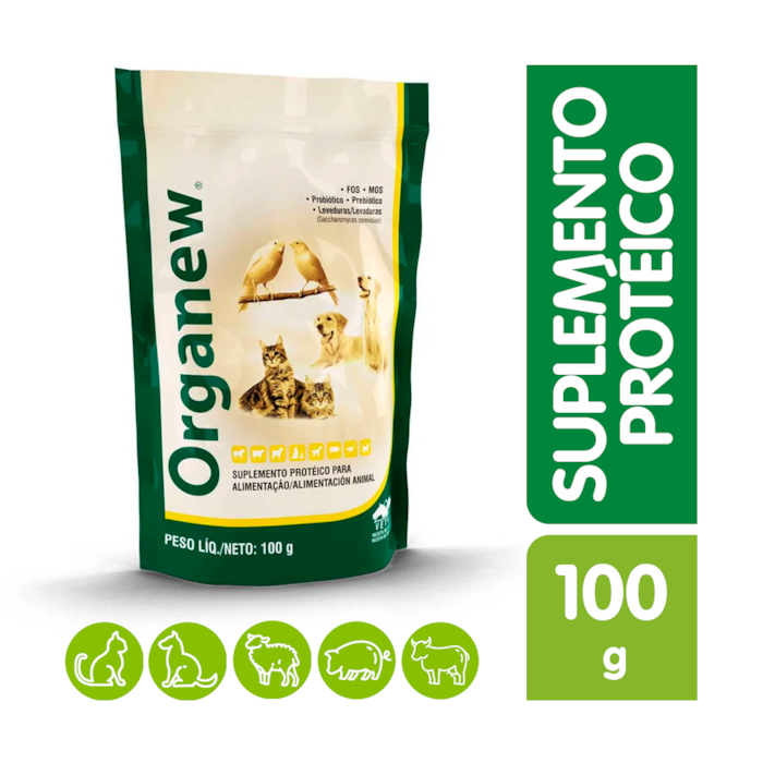 Suplemento Vitamínico Organew Pet Forte Probiótico